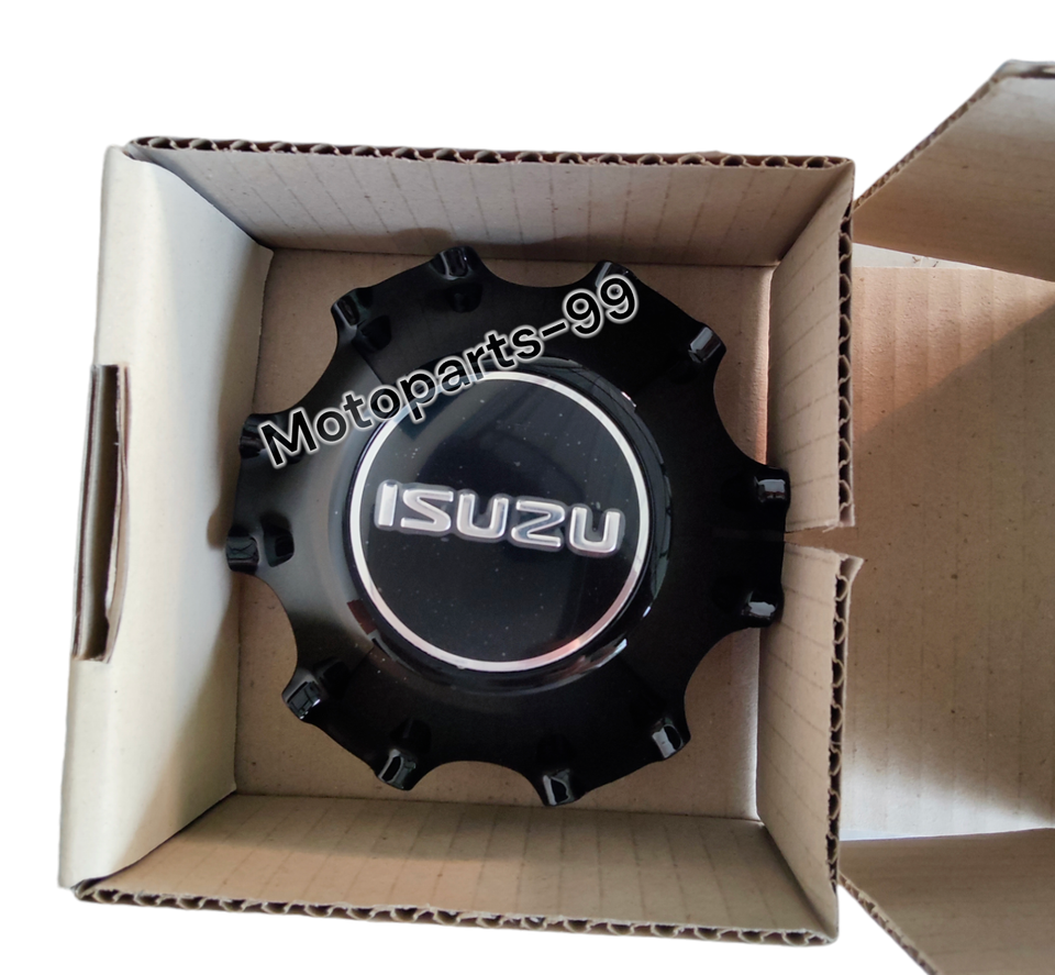 ISUZU COVER HUB CAP WHEEL CENTER MU-X 4WD PICK-UP BLACK GENUINE PARTS ...