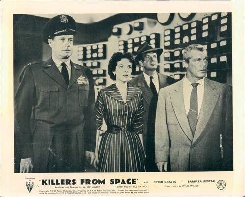 Killers from Space original Lobby Card Barbara Bestar James Seay | eBay