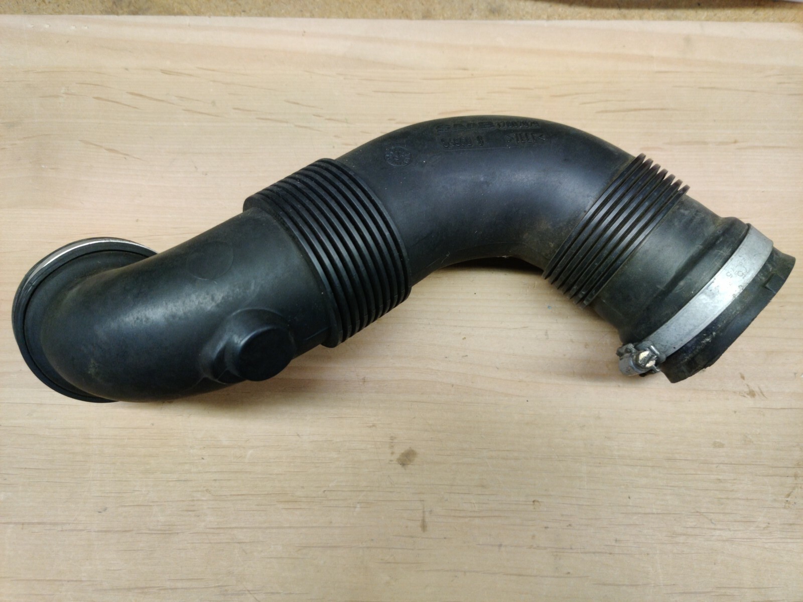 03-11 SAAB 9-3 Intake AIR CLEANER DUCT PIPE MOTOR HOSE Turbo Tube ...