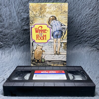Winnie the Pooh VHS 1990 Playhouse BBC Video Classic Animated Cartoon ...