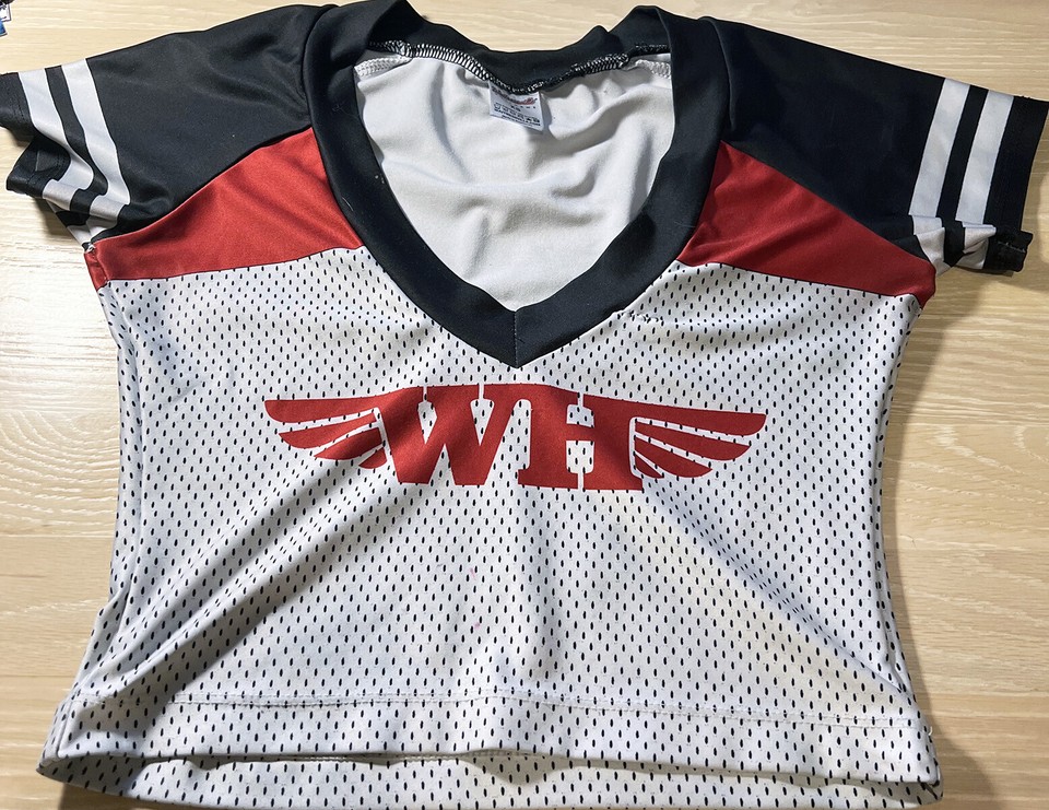 HOOTERS WingHouse Uniform Tank Top Shorts Pantyhose Socks Name Tag ...