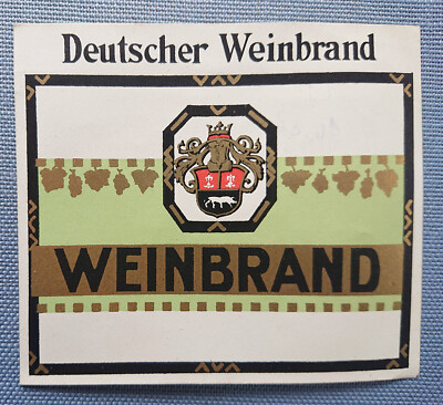 Old Label Pattern Label Liqueur Label Schnapps Label German Brandy | eBay