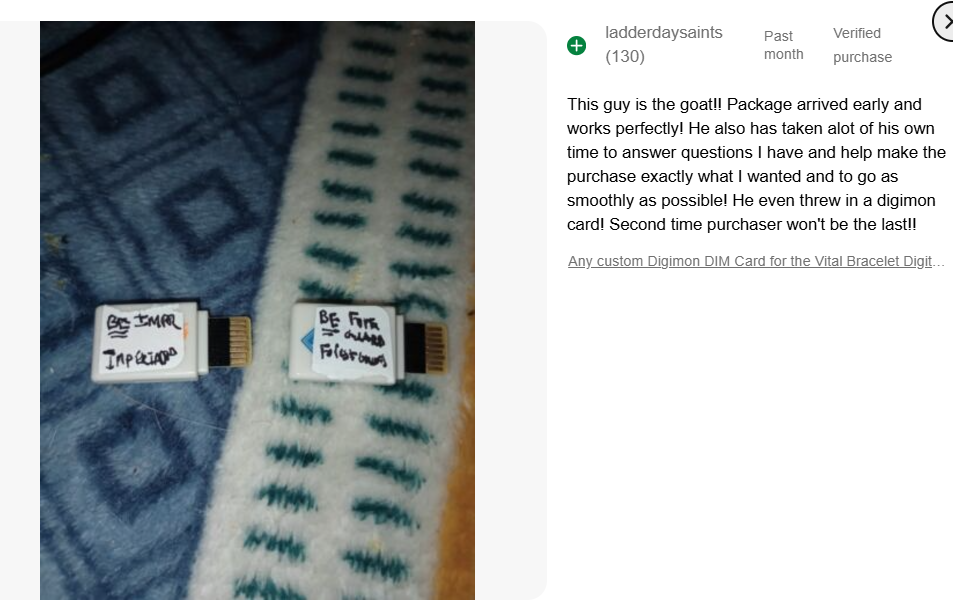 Megaman.exe DIM CARD MBN-Digimon DIM CUSTOM Vital HERO/Bracelet FANMADE ...