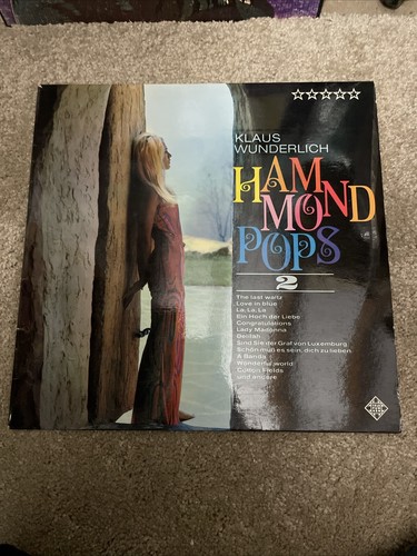KLAUS WUNDERLICH - HAMMOND POPS 2 12" VINL LP RECORD Stereo | eBay UK