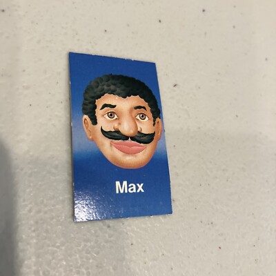 Blue Replacement Face Card for Guess Who 1987 Version Game Max | eBay