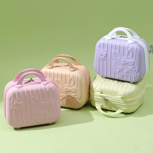 Zipper Small Makeup Box Cartoon Mini Storage Bag Short Trip Travel Bags ...