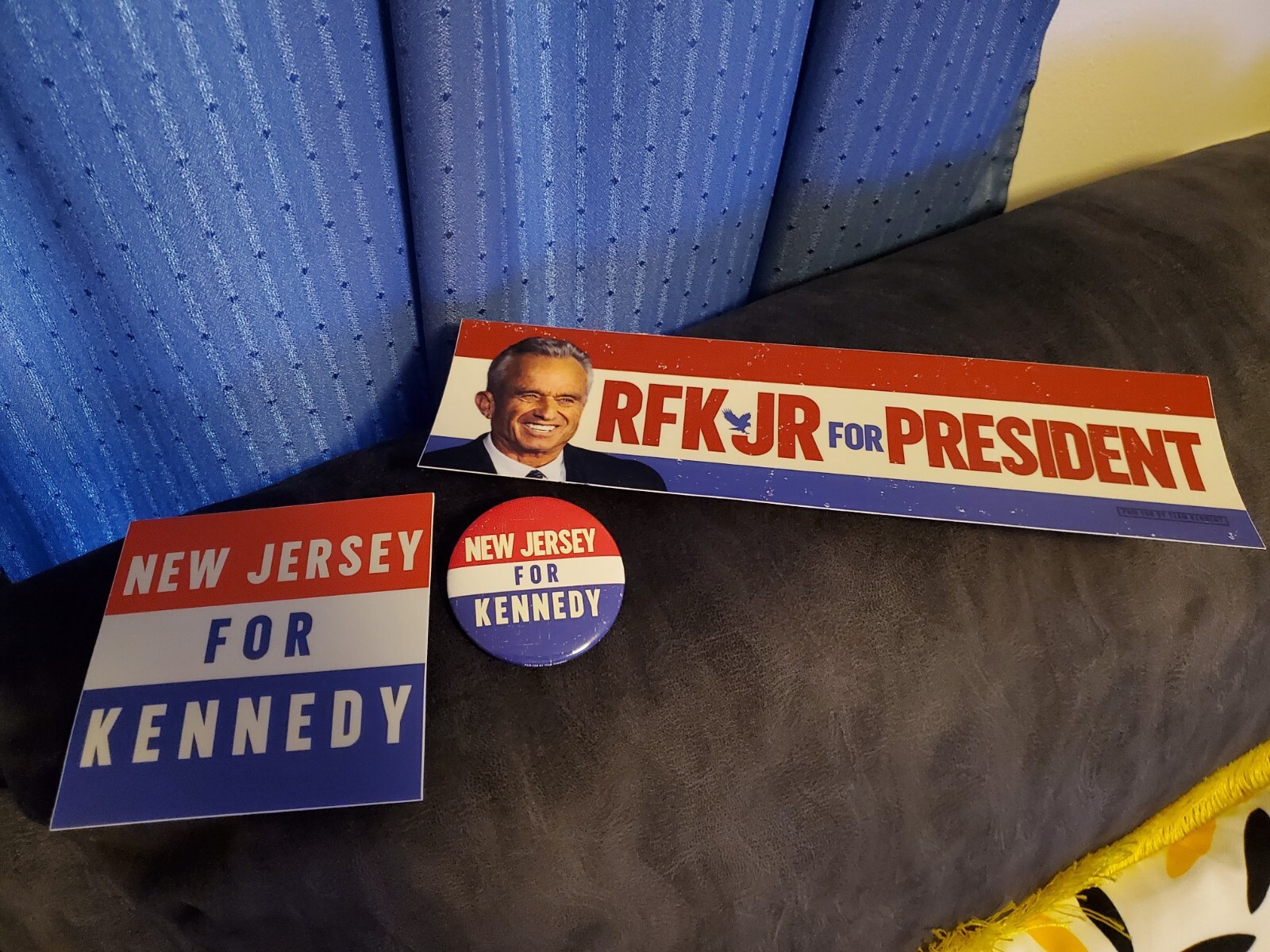 Rfk Jr Pin Stickers 2024 New Jersey For Rfk | eBay