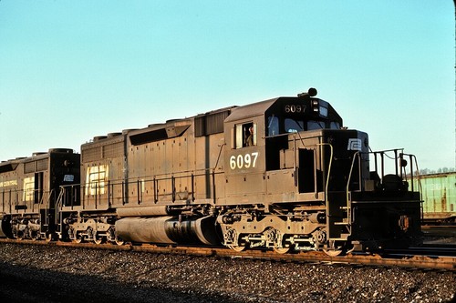 Penn Central (PC) - SD40 - #6097 - Original 35mm Slide | eBay