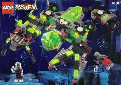 LEGO 6160 - Sea Scorpion - INSTRUCTION MANUAL ONLY | eBay