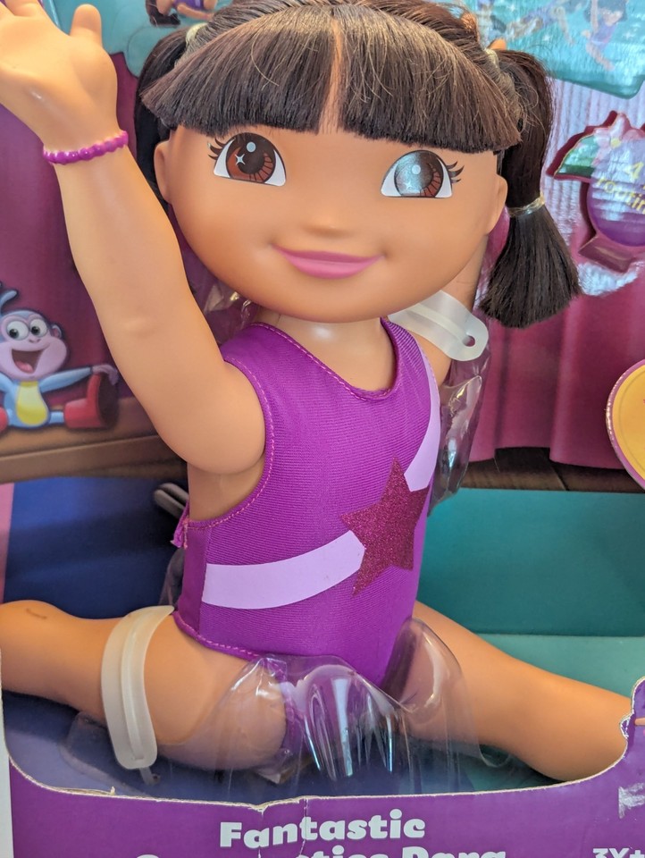 NEW 16” Dora The Explorer Fantastic Gymnastics Dora Doll Fisher-Price | eBay