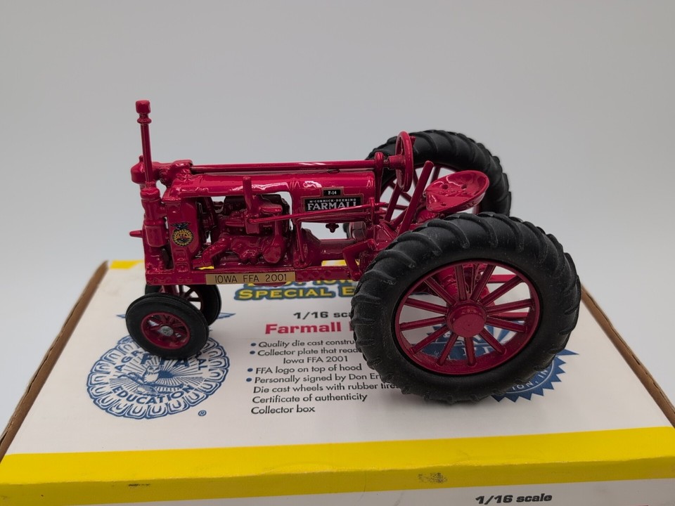 1/16 Scale Models Farmall F-14 Tractor Iowa FFA 2001 | eBay