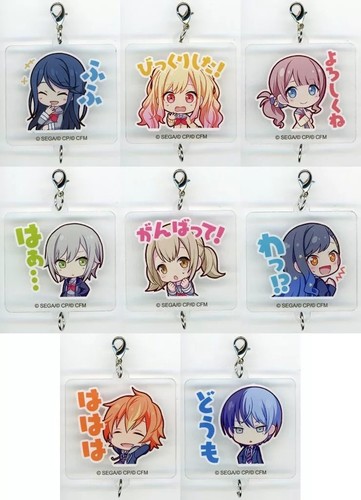 Set Of 8 Miscellaneous Goods, Project Sekai Colorful Stage Feat ...