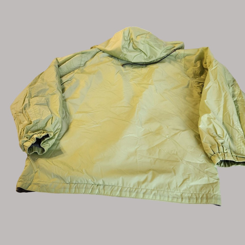Zero Xposur Green Hooded Jacket Fleece Lining M Light Warm Outerwear ...