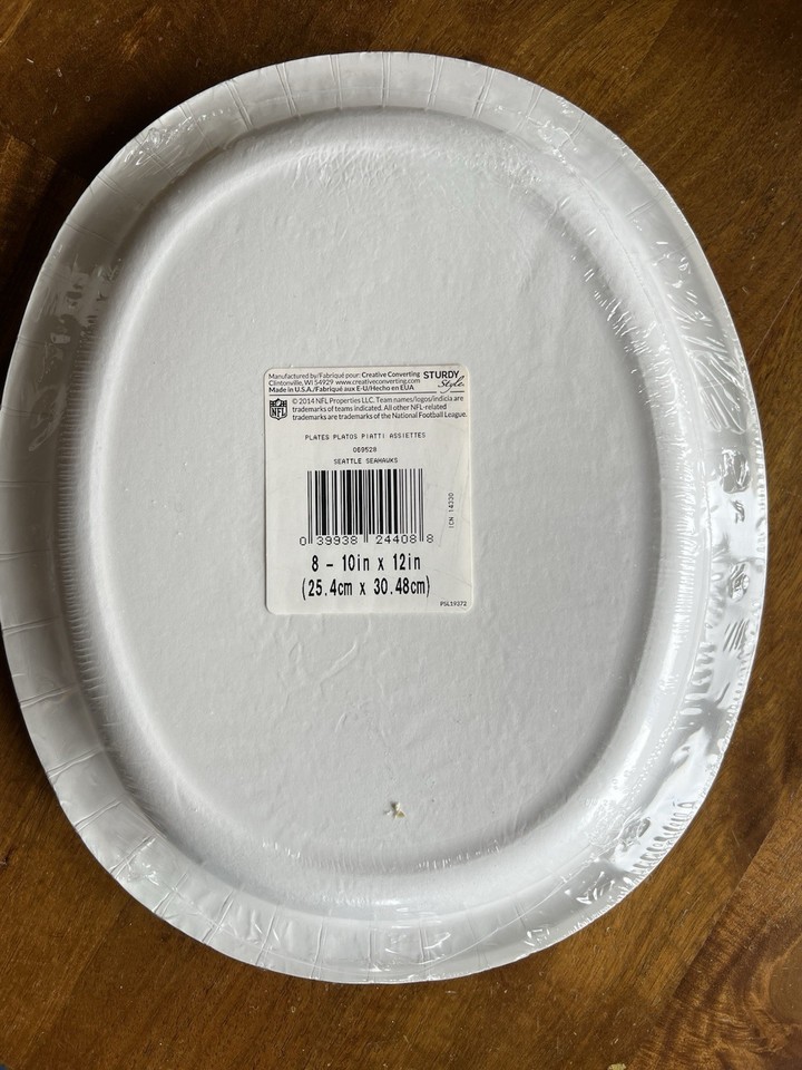Seattle Seahawks Paper Plate (8) and Napkins (16) Party Kit | eBay