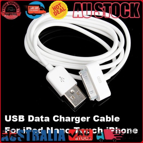 30 Pin Cord Adapter USB To 30Pin Charging Cable for iPhone 4 4s 3G ...