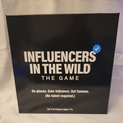 Influencers In The Wild - Social Media Board Game - Get famous! Ages 17 ...