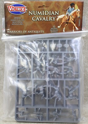28mm Ancients NUMIDIAN CAVALRY x12 Sealed Pack VXA022 £24 at Victrix ...