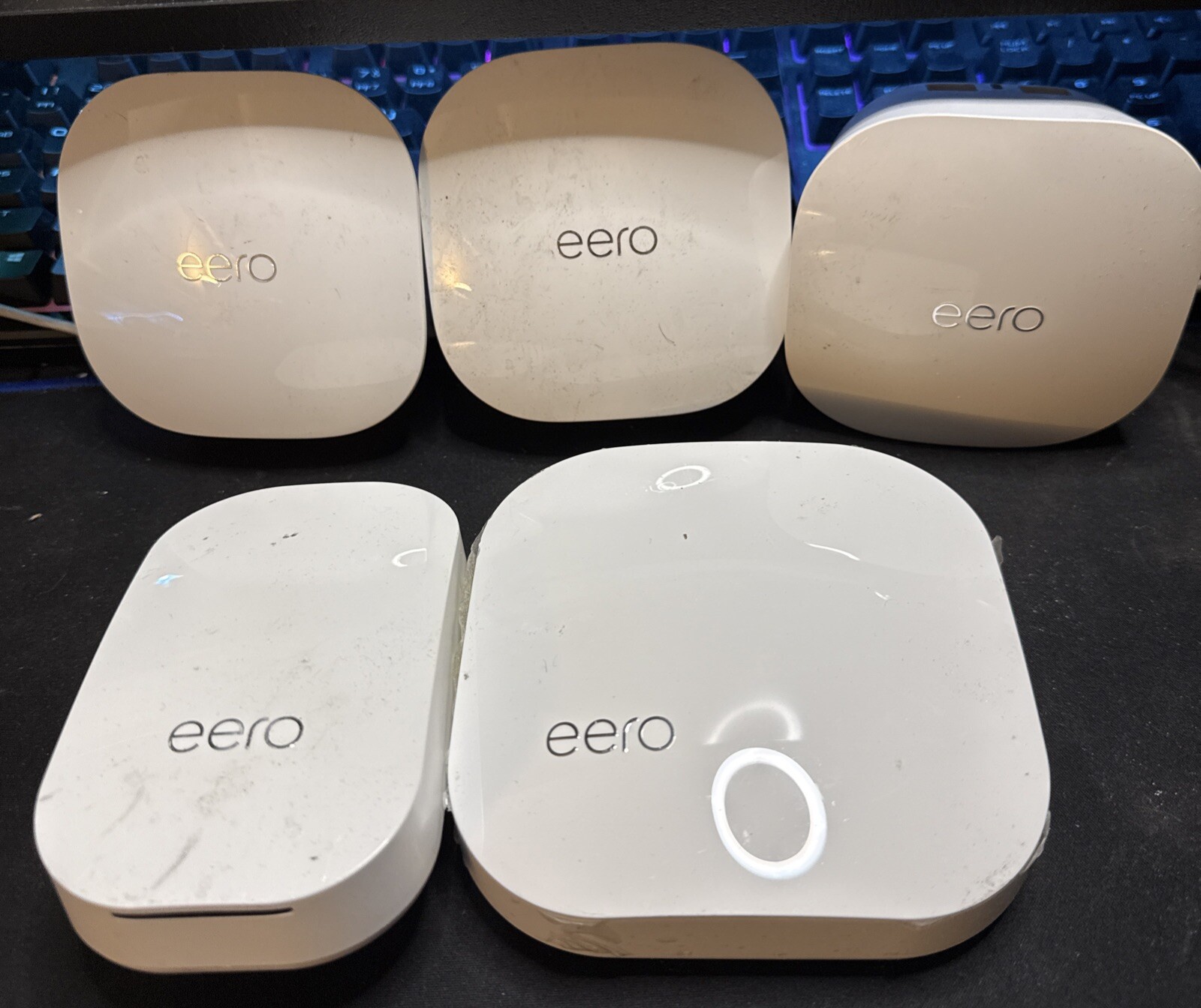 Lot of (5) EERO Mesh Wi-fi System Wireless Router (J010001) B010001 ...