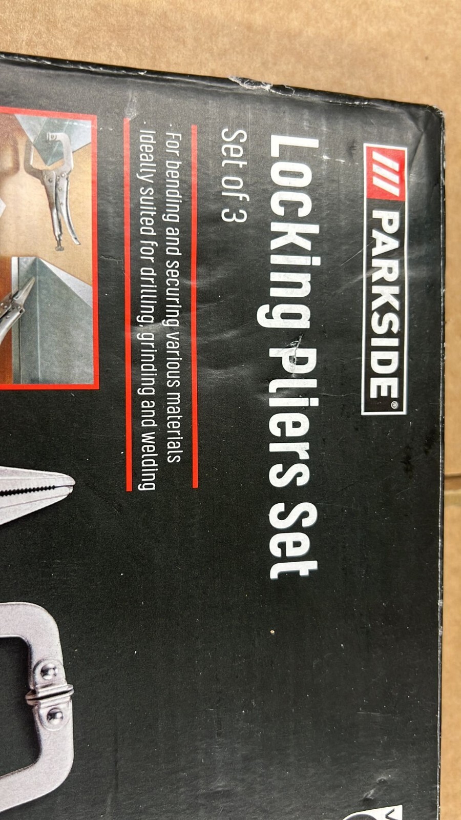 PARKSIDE® Grip Pliers Set, 3-part, Made of Carbon Steel | eBay