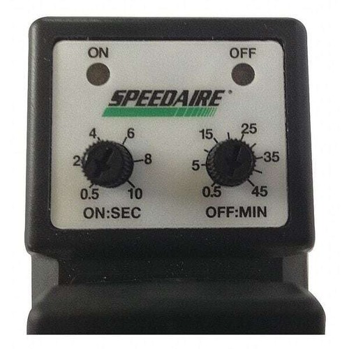 Speedaire 13X528 Valve, Timed Electric Auto Drain, 1/2 In Drain Size, 4 ...