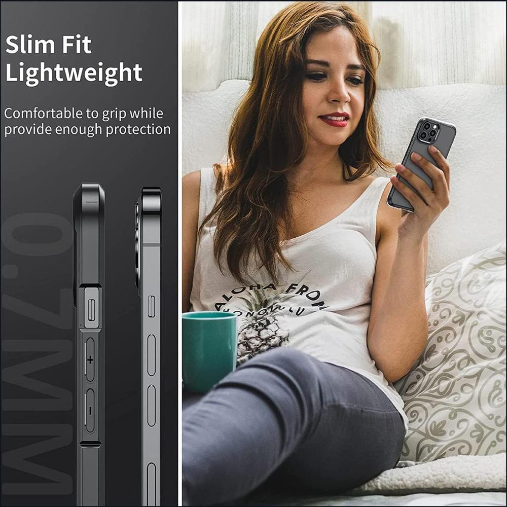 Impulse Back Cover Case Compatible with iPhone 13 Pro Max (TPU+PC ...