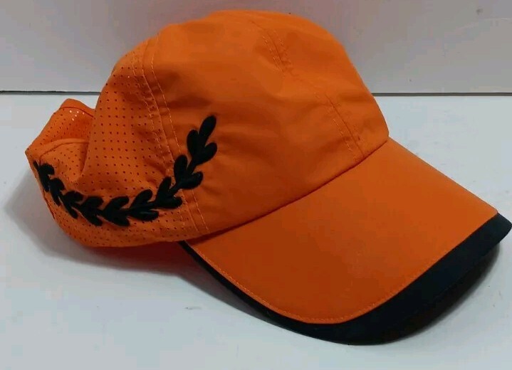 Little Caesars Hat Orange Pizza Delivery Baseball Cap… - Gem