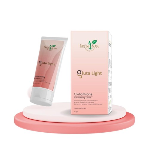 Herbs 4 Sure Glutathione Skin Whitening Cream For All Skin Types 30gm ...