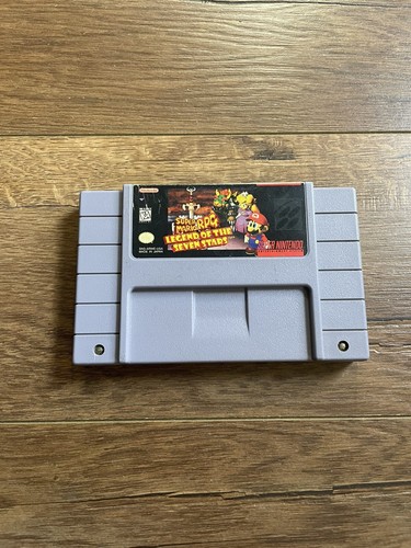 Super Mario RPG: Legend of the Seven Stars SNES 1996 Authentic ...
