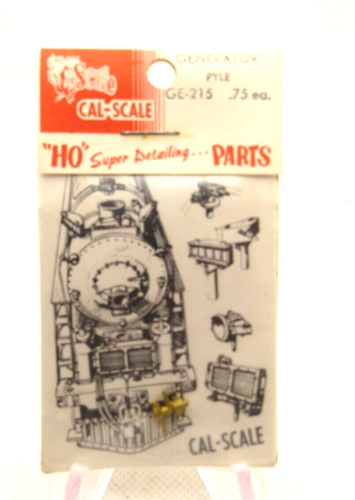 Cal-Scale HO Scale Generator Pyle Brass GE-215 NIP | eBay