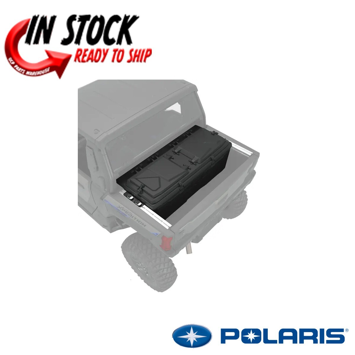 POLARIS LOCK AND RIDE MAX REAR STORAGE BOX 24-2025 XPEDITION XP XP5 ADV ...