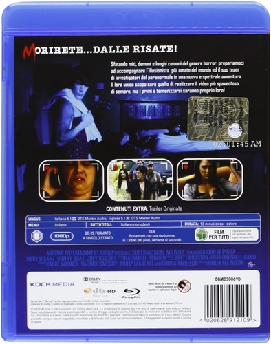 Supernatural activity (Blu-ray) Andrew Pozza Liddy Bisanz Donny Boaz ...