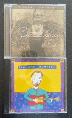 RICHARD THOMPSON Sweet Warrior MINT CD & Rumor & Sigh Simon Tassano NM ...