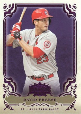 2013 Topps Triple Threads Amethyst #31 David Freese /650 - BB | eBay ...