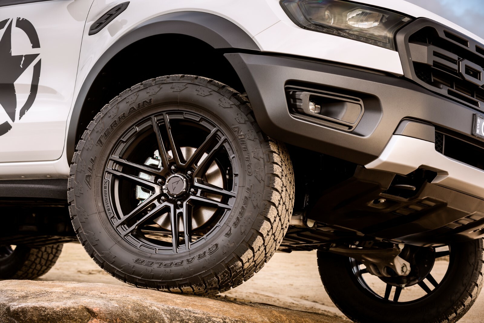 Venom Rex VR 602 Concave Ford Ranger Raptor Wildtrak Wheel 20x9 Flow ...