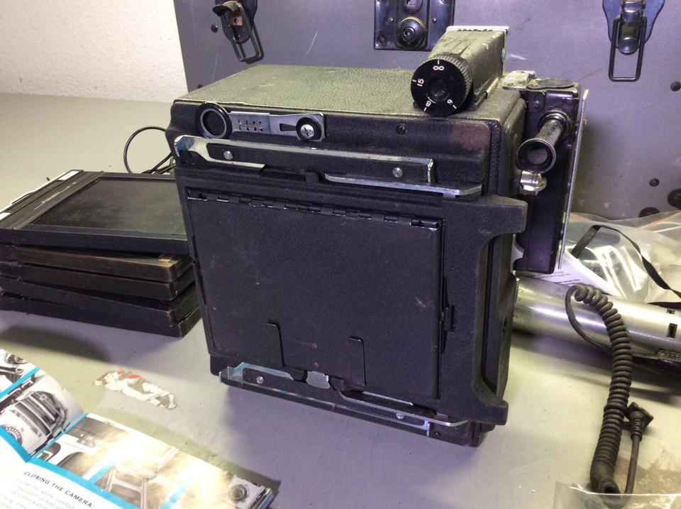 GRAFLEX PACEMAKER Camera Crown Graphic Speed Graphic FP/100 4X5 ...