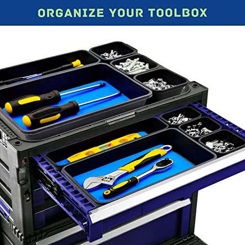 Tool Box Organizer, Tool Drawer Organizer Tray Divider, Toolbox ...