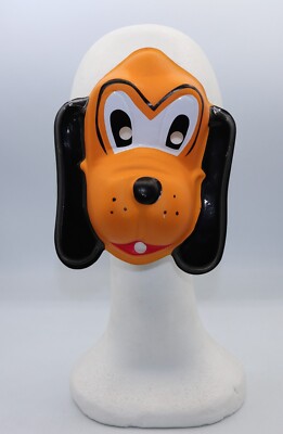 Walt Disney Production mask Pluto Sarti Milano vintage small kids baby ...