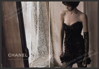 Chanel Clothing 2000s Print Advertisement (2 pages) 2008 Window Sexy ...