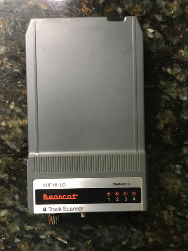 Vintage Bearcat 8 Track Scanner Model BC-E - Untested | eBay