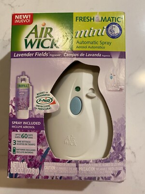 NEW Air Wick Freshmatic Mini Automatic Spray LAVENDER FIELDS Starter ...