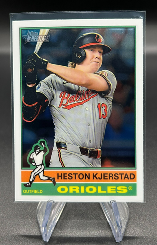 2025 Topp Heritage Heston Kjerstad Chrome #87 Baltimore Orioles | eBay