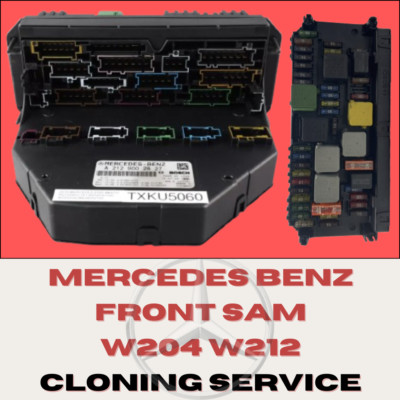 Mercedes Benz Front SAM Module Cloning Programming Service Front Fuse ...