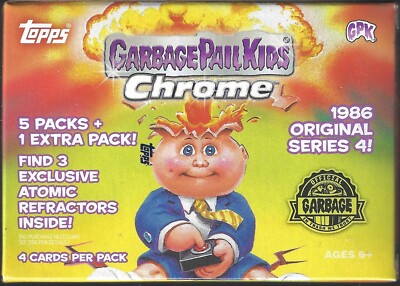 2021 Garbage Pail Kids Chrome Original 1986 Series 4 GPK Atomic ...