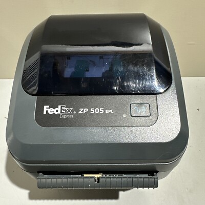 Zebra ZP 505 EPL Thermal Label Printer USB Network FedEx ZP505-0215 ...