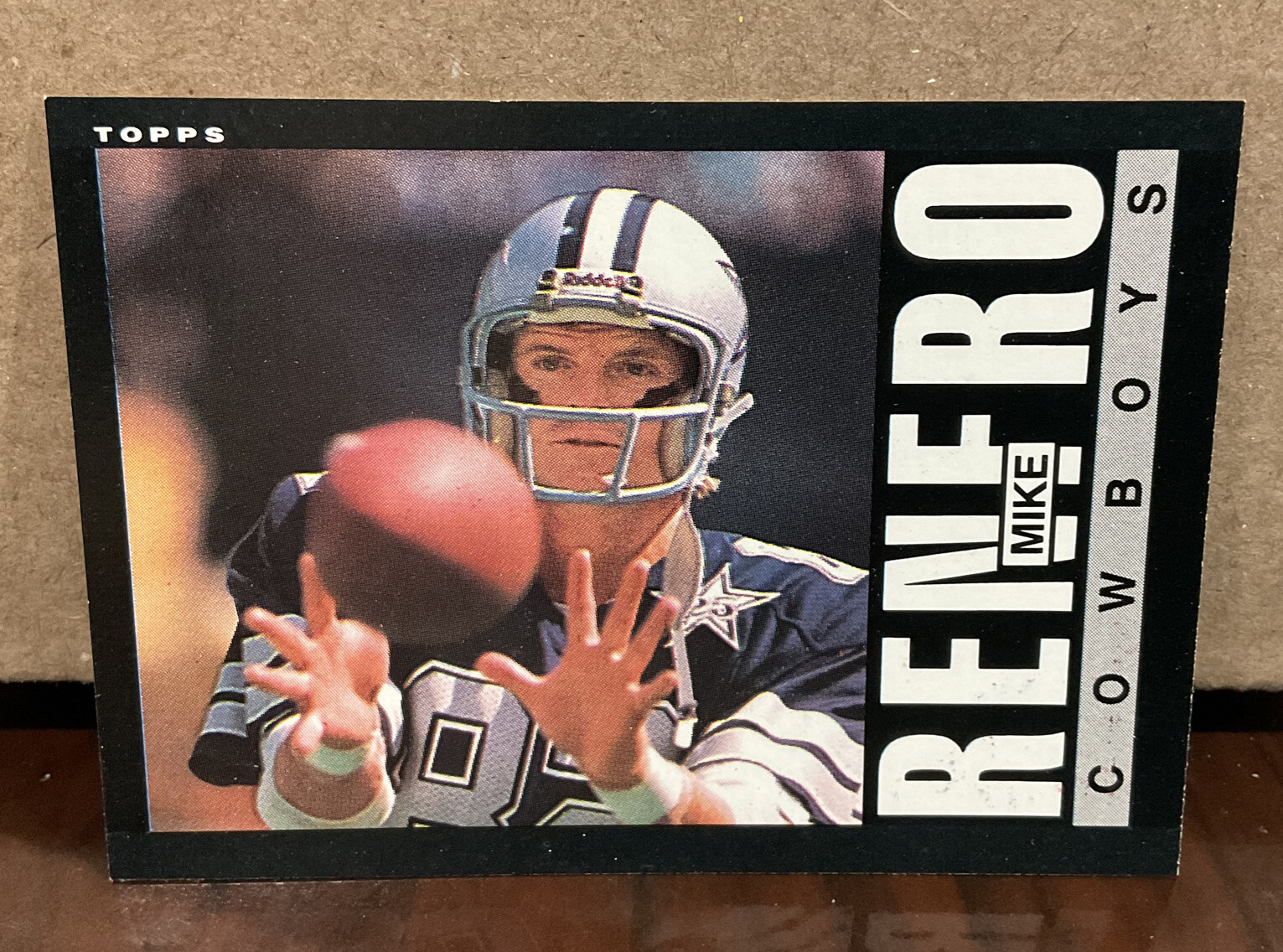 MIKE RENFRO 1985 TOPPS FOOTBALL #47 - DALLAS COWBOYS | eBay