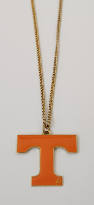 TENNESSEE VOLUNTEERS GOLD PENDANT SOUVENIR NECKLACE by AMINCO | eBay