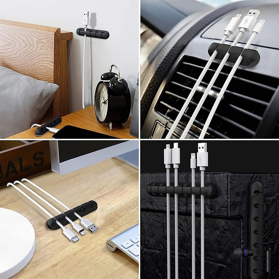 Headphone Cable Management, Cable Holder, Cable Manager, Cable Guide, 3 ...