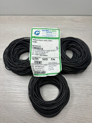 265 Pack of N70152 152 O-RING NITRILE 70 DURO BLACK Global O-Ring ...
