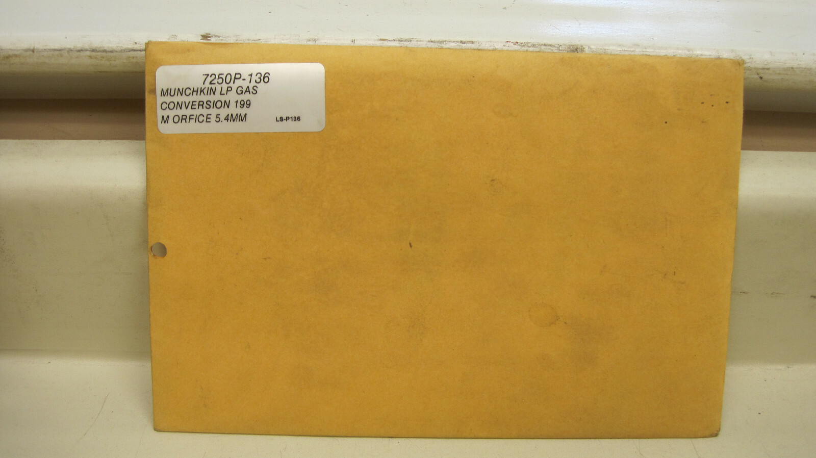 HTP 7250P-136 Munchkin Propane Conversion 199M Orfice 5.4mm New Free ...