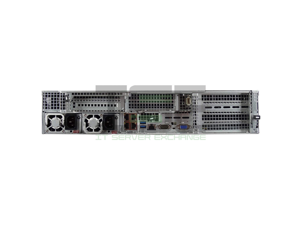 Supermicro X10DRU-i+ 12Bay TRUNAS ZFS Server SAS3 2x E5-2630v3 16C 64GB ...